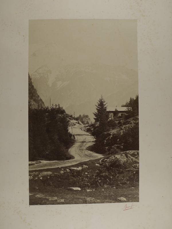 Louis-Auguste Bisson | Les Alpes, Les Montés près Servoz (1860) | MutualArt