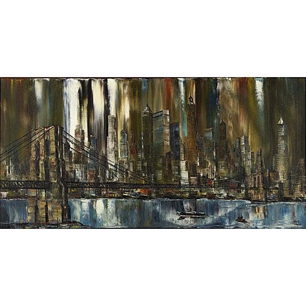 Robert Lebron | Untitled (New York Cityscape) | MutualArt