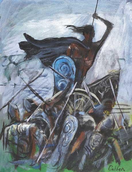 Charles Cullen | CELTIC WARRIOR | MutualArt