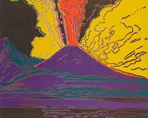 Andy Warhol | 'Vesuvius' (1985) | MutualArt