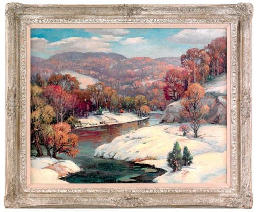George Jensen | winter landscape | MutualArt