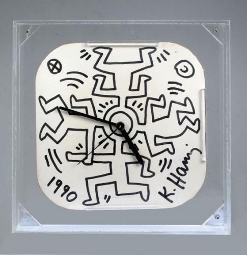 Keith Haring | Clock (1990) | MutualArt