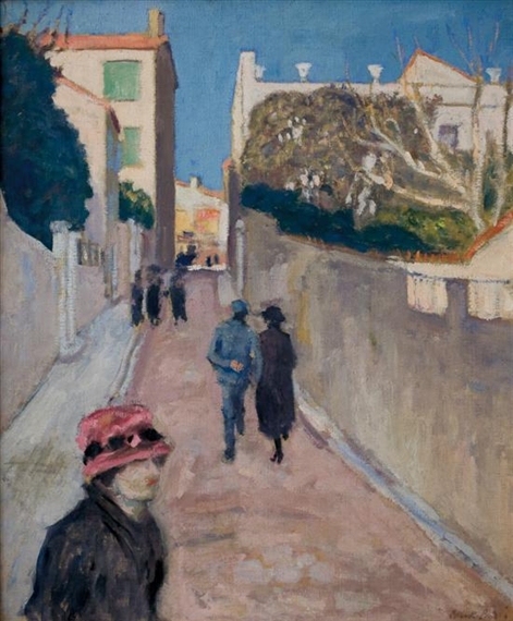 Albert André | Rue a Marseille | MutualArt