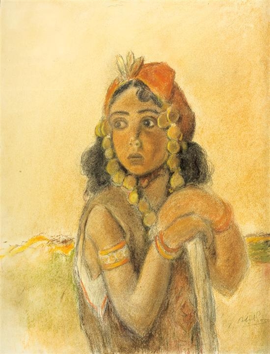 Abel Pann | Rachel (1930s) | MutualArt