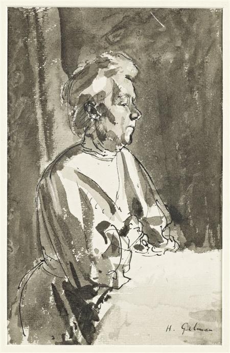 Harold Gilman | THE ARTIST'S MOTHER | MutualArt