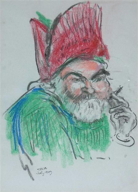 Emilio Coia | HEAD AND SHOULDERS PORTRAIT OF JOHN MATHISON (1989 ...