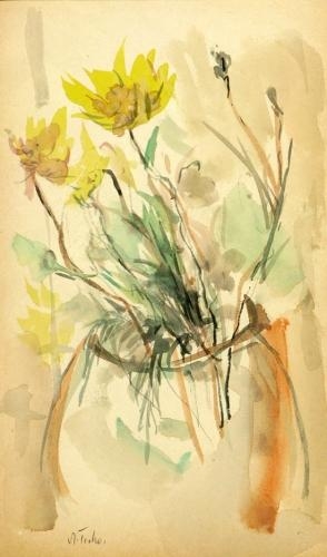 Anna Ticho | Flowers | MutualArt