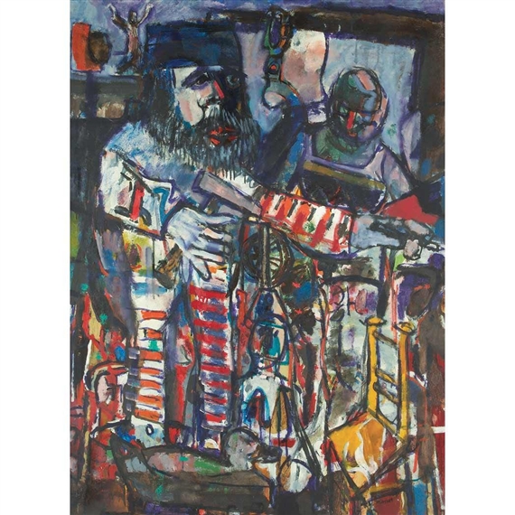 Zero Mostel | 59 Artworks at Auction | MutualArt