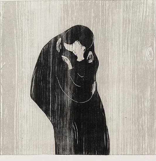 Edvard Munch | The Kiss | MutualArt