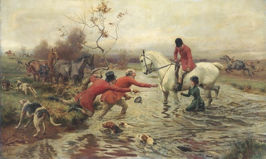 William Strutt | A Little Child Shall Lead Them | MutualArt
