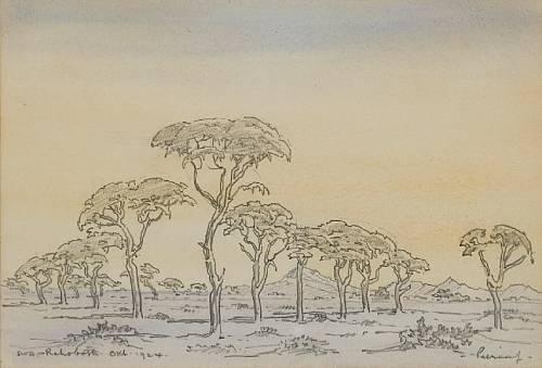 Jacob Hendrik Pierneef | Rehoboth, Namibia (1924) | MutualArt
