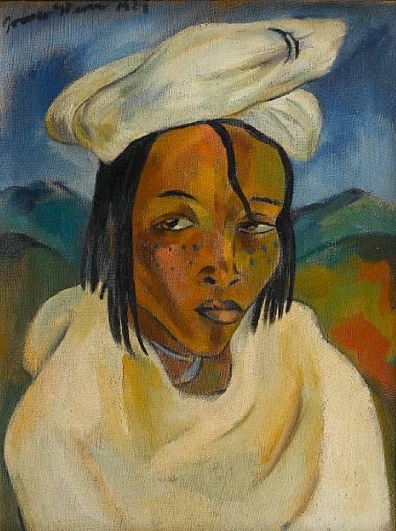 Irma Stern | Portrait of a Pondo woman (1929) | MutualArt
