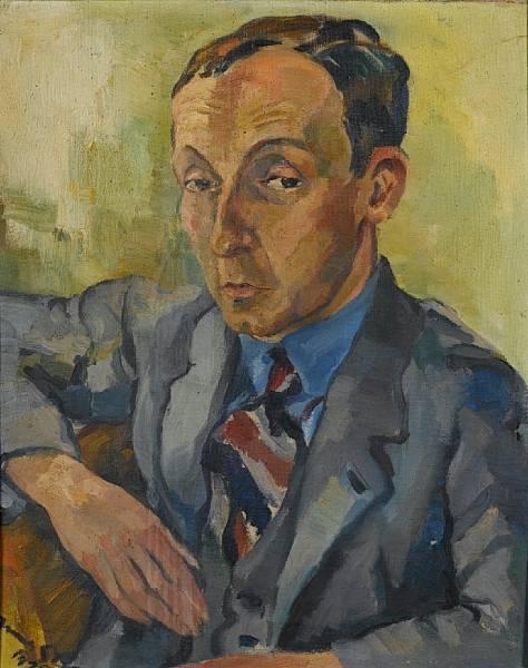 Irma Stern | Portrait Of Vera Poppe Playing The Cello (1943) | MutualArt