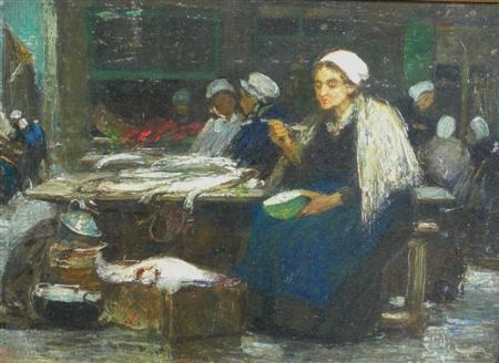 Flora Macdonald Reid | THE FISH MARKET | MutualArt