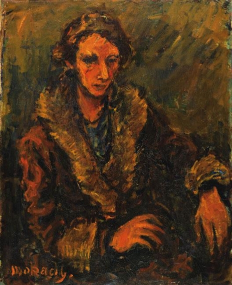 Moshe Mokady | Portrait of Rachel Ziffer | MutualArt