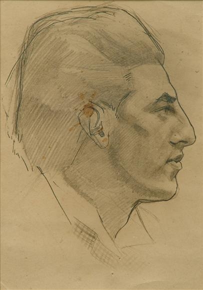 Rupert Lee | Portrait of Paul Nash | MutualArt