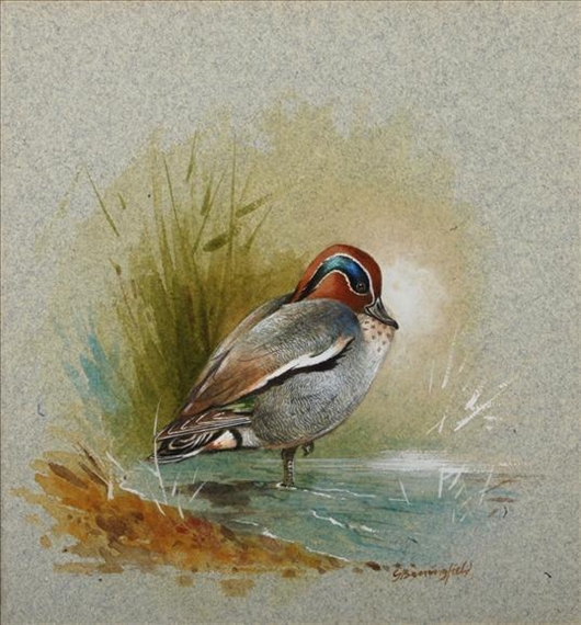 Gordon Beningfield | Drake Teal | MutualArt