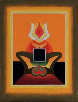 Ghulam Rasool Santosh | Untitled (1975 - 1976) | MutualArt