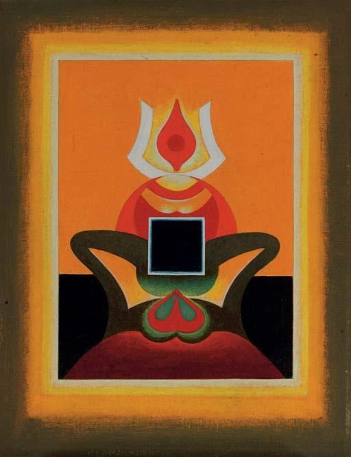 Ghulam Rasool Santosh | Untitled (1975 - 1976) | MutualArt