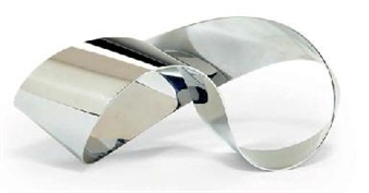 Max Bill | Endless Ribbon from three positions (1974) | MutualArt