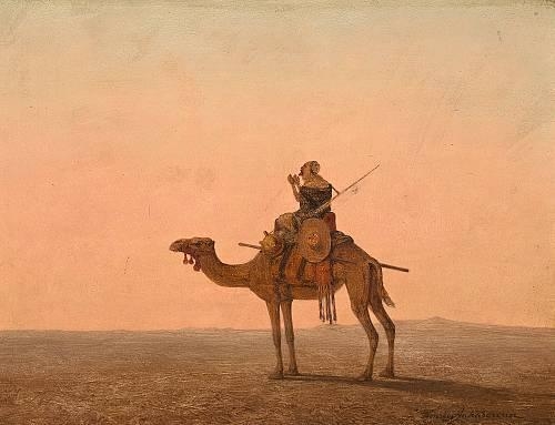 Henrik August Ankarcrona | Mussulman at prayer | MutualArt