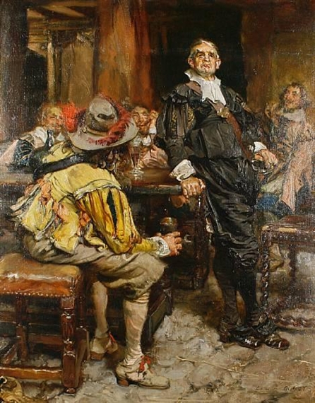 Edgar Bundy | Telling a tale | MutualArt