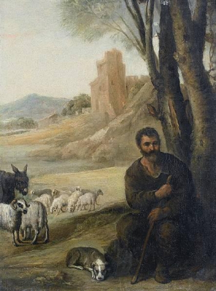 Francisco Antolínez | Jacob with the flock of Laban | MutualArt