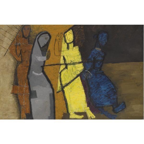 Maqbool Fida Husain | UNTITLED (1957) | MutualArt