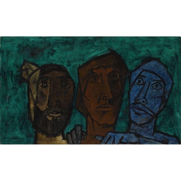 Maqbool Fida Husain | UNTITLED (1957) | MutualArt