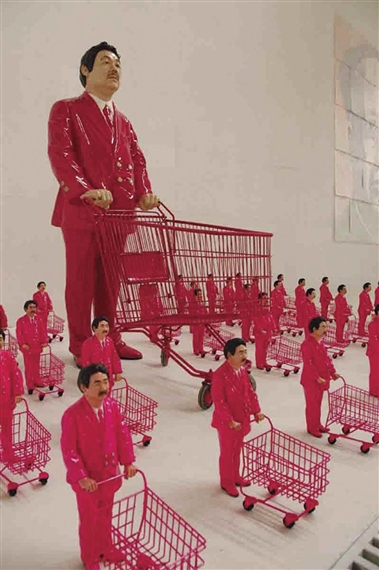 Manit Sriwanichpoom | Pink Army | MutualArt