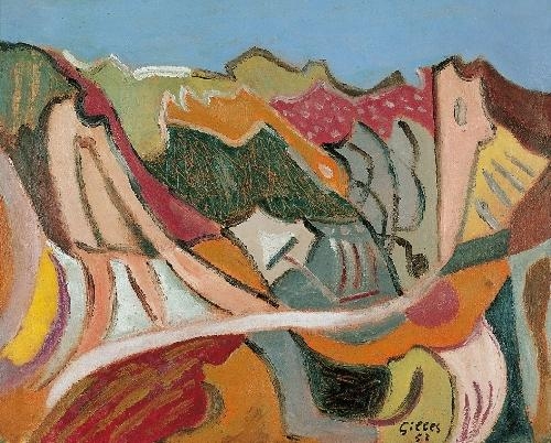 Werner Gilles | VIEW OF SANT' ANGELO / ISCHIA LANDSCAPE (Circa 1953 ...
