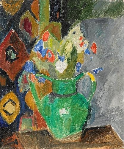 Hans Purrmann | Still Life of Flowers in the Artist’s Studio (Circa ...