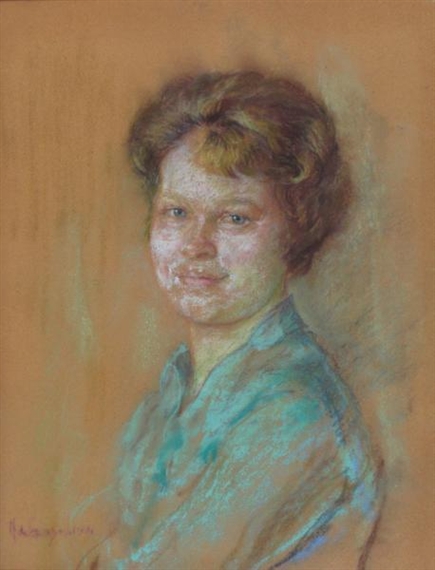 Nicholas de Grandmaison | PORTRAIT OF A YOUNG WOMAN | MutualArt