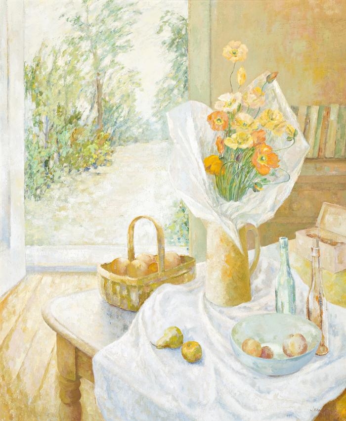 Jean Appleton | Still Life with Poppies (1986) | MutualArt