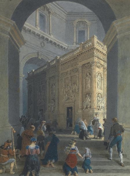 Jean Lubin Vauzelle | Le sanctuaire de Notre-Dame de Lorette à Lorette ...