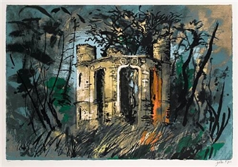 John Piper | Dinton Folly (Levinson 367) (1983) | MutualArt
