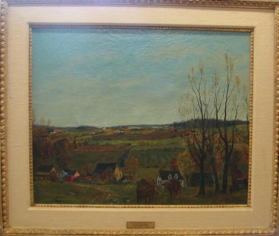 Robert J. Mcclellan | A Bucks County Scene | MutualArt