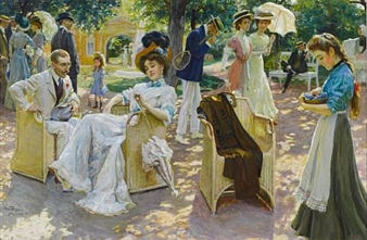 Oscar Bluhm | 40 Artworks at Auction | MutualArt