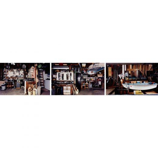 Miles Coolidge | From the Home of Mr. and Mrs. Cronkite (triptych ...