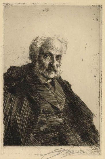 Anders Zorn | Solomon Loeb (1897) | MutualArt
