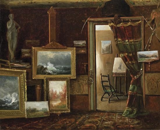 Wesley E. Webber | The Artist's Studio | MutualArt