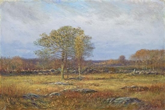 Dwight William Tryon | Moonlight (1906) | MutualArt