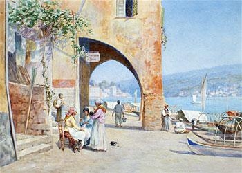 Charles Nathaniel Worsley | Lake Maggiore | MutualArt
