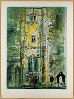 John Piper | Thornton Abbey Gateway | MutualArt