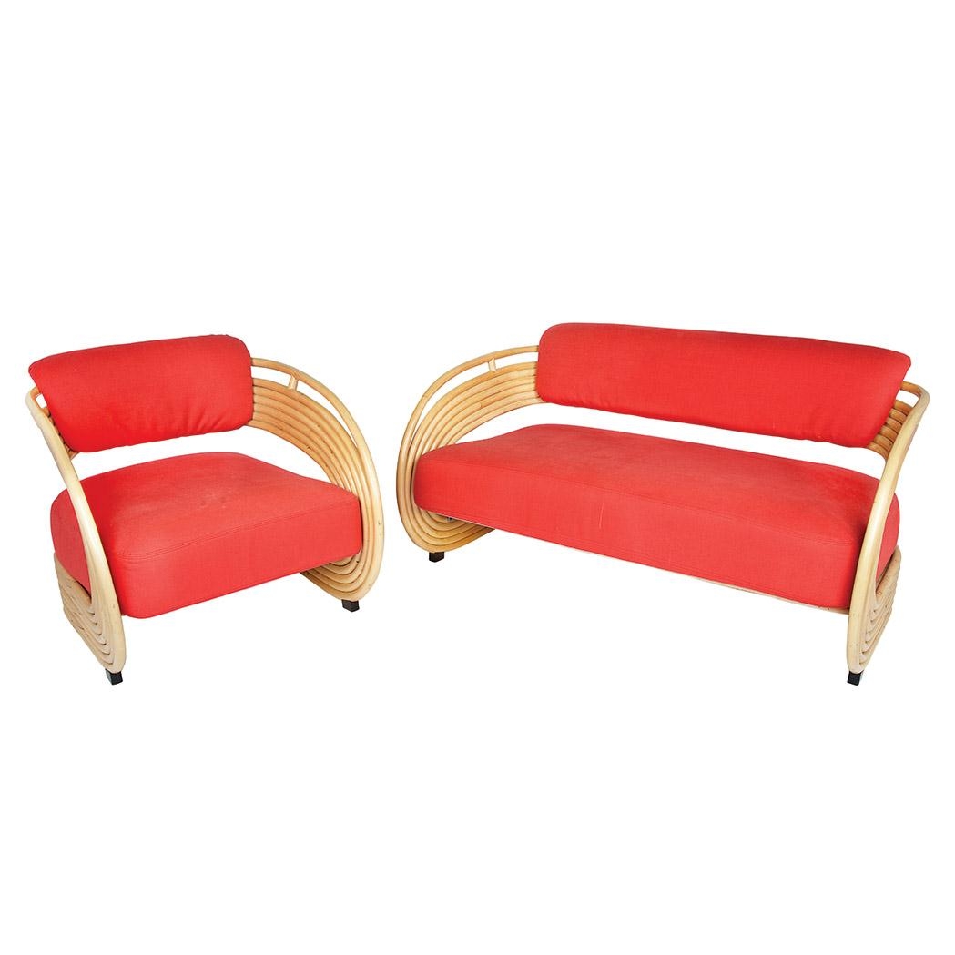 Joe Cesare Colombo | Nastro Settee and Armchair (1965) | MutualArt