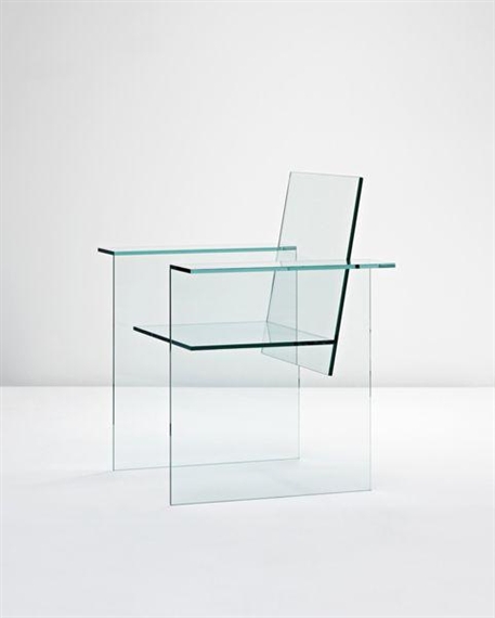 Shiro Kuramata | 'Glass Chair' (1976) | MutualArt