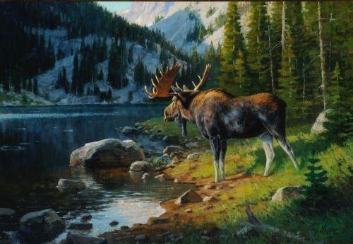 Ralph Oberg | Moose | MutualArt