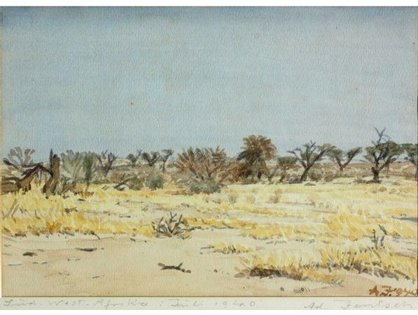 Adolph Stephan Friedrich Jentsch | Namibian Landscape | MutualArt