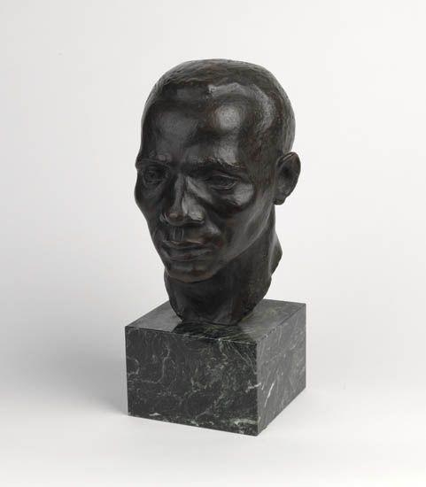 Charles Alston | Untitled (Head of a Man) (1937) | MutualArt