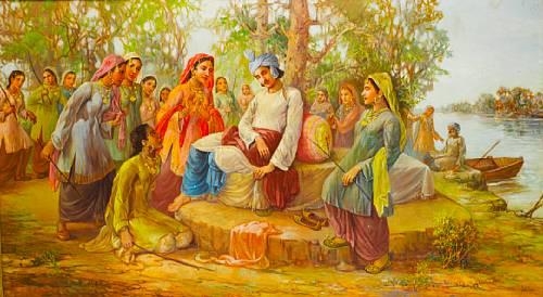 Heer Ranjha Painting Wallpapers